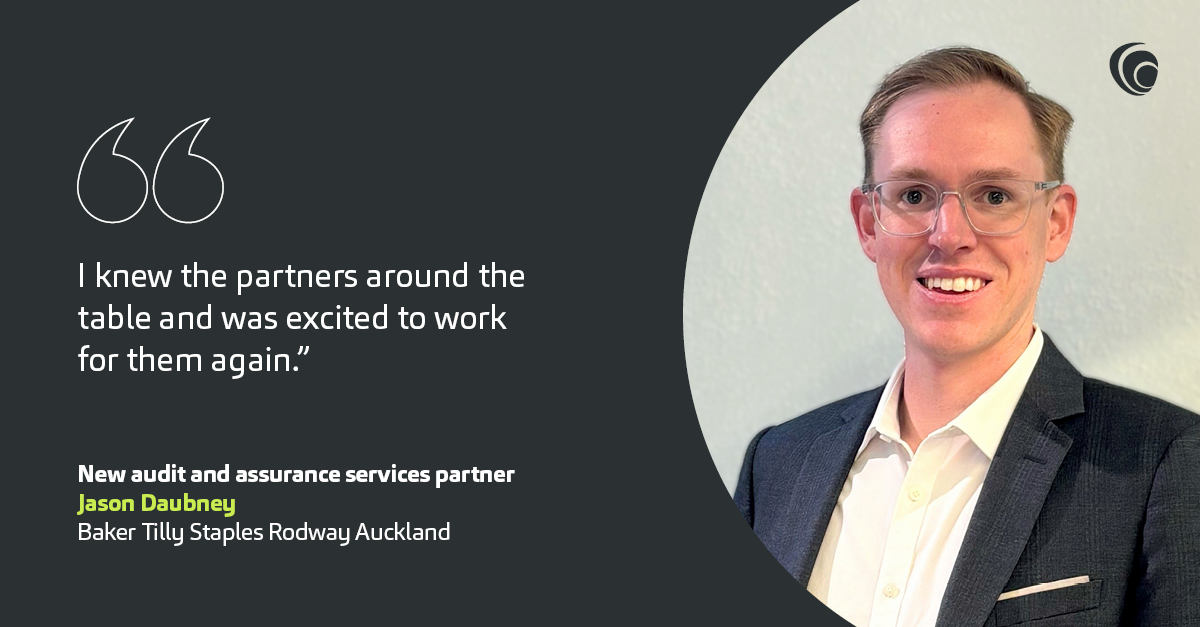 From grad to partner – Jason Daubney’s audit career comes full circle | Baker Tilly Staples Rodway
